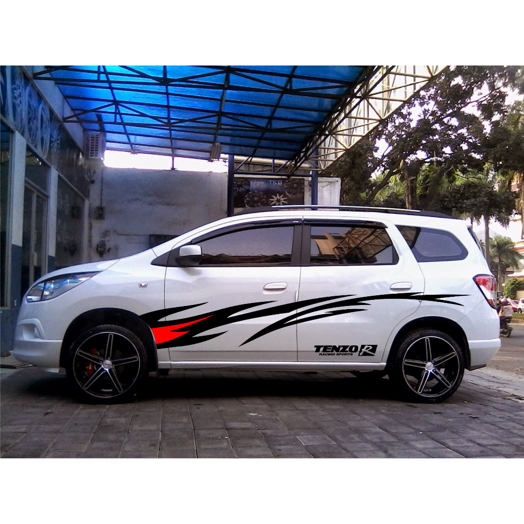 Jual sticker lis cutting sticker mobil chevrolet spin 03 HARGA TERMASUK ...