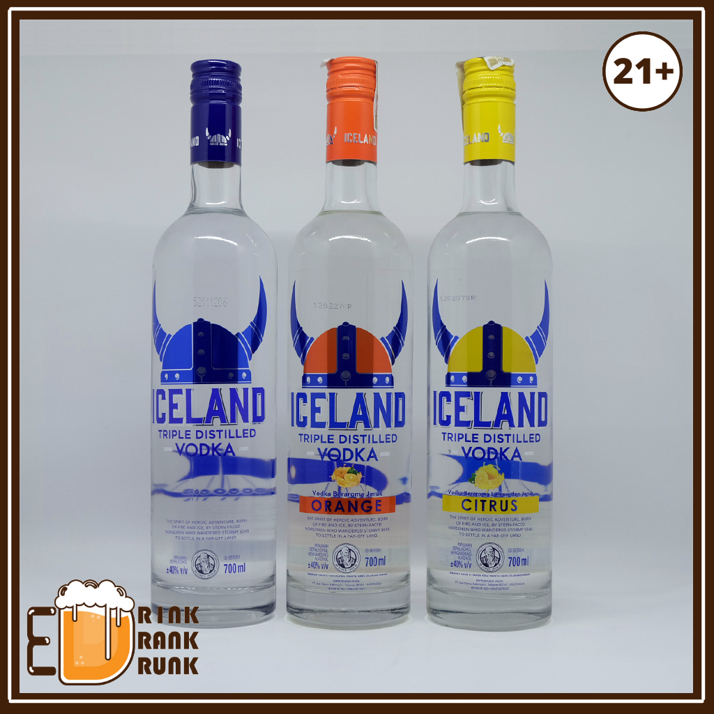 Jual ICELAND VODKA - 700 ml (± 40%) | Shopee Indonesia