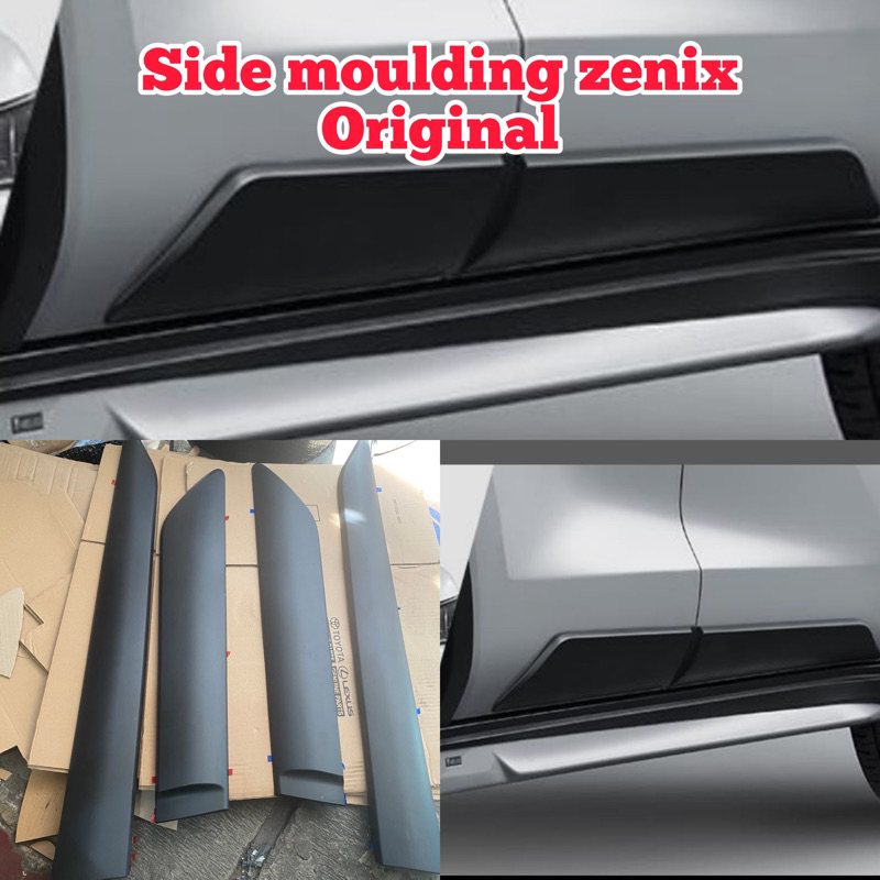 Jual Side Body Moulding List Pintu Modelista Toyota New Innova Zenix ...