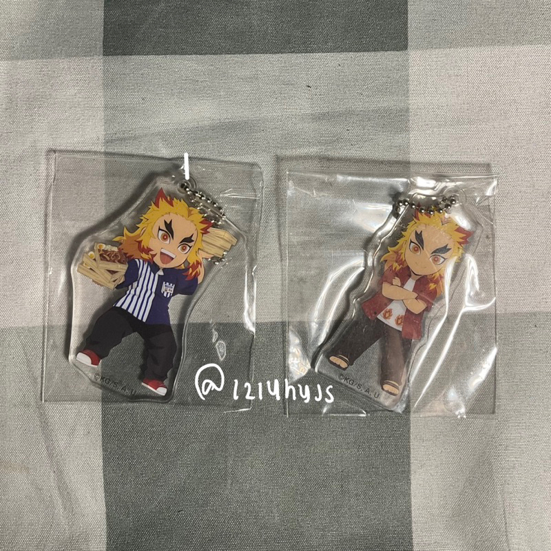 Jual kny kimetsu no yaiba rengoku kyojuro keychain | Shopee Indonesia