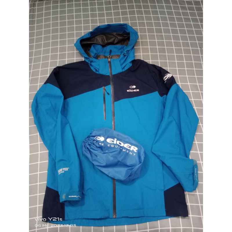 Jual outdoor jacket EIDER GORE-TEX PACLITE SHELL ULTRALIGHT ( PACKABLE ...