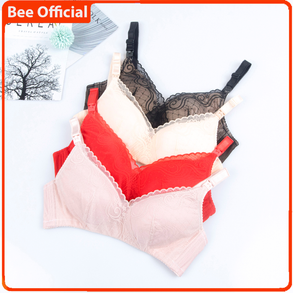 Jual BEE - Bh Menyusui Tanpa Kawat Nursing Bra / Maternity Bra Busui ...