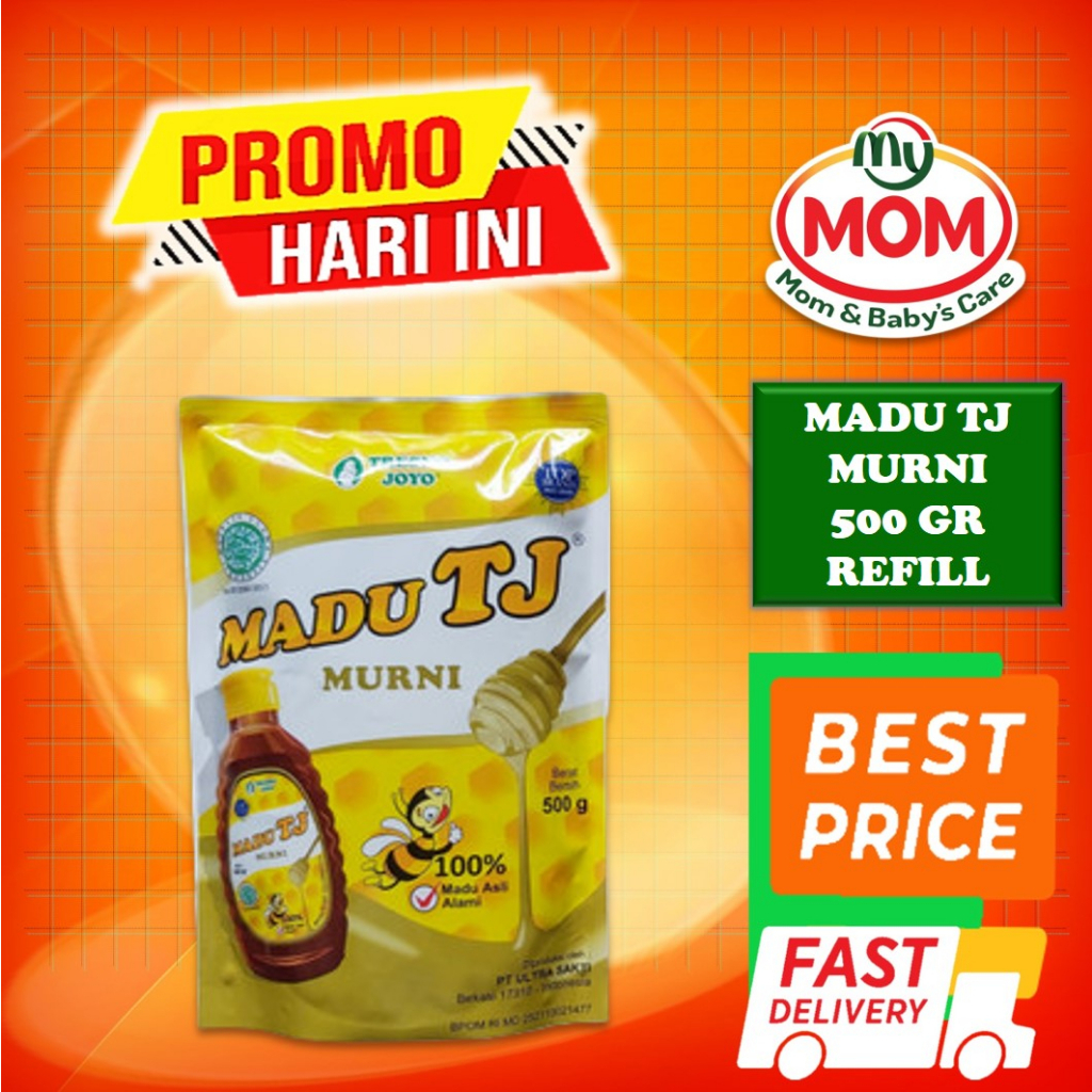 Jual Madu Tj Murni 500gr Refill - Madu Murni - Madu Super - Madu Asli ...