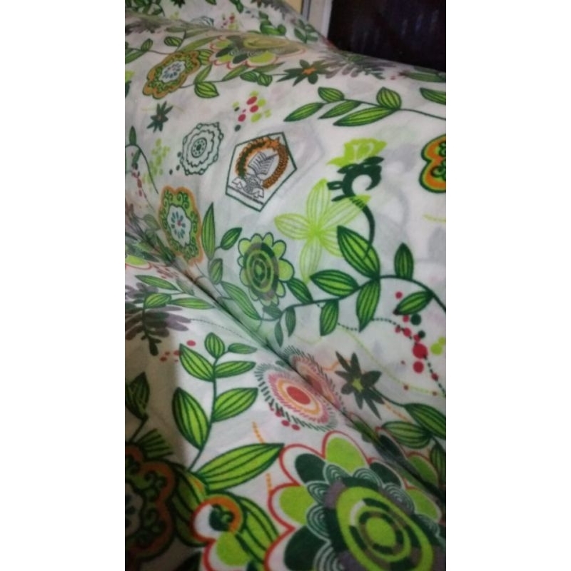 Jual jual rol Kain Batik fkdt seragam madin batik nasional | Shopee ...