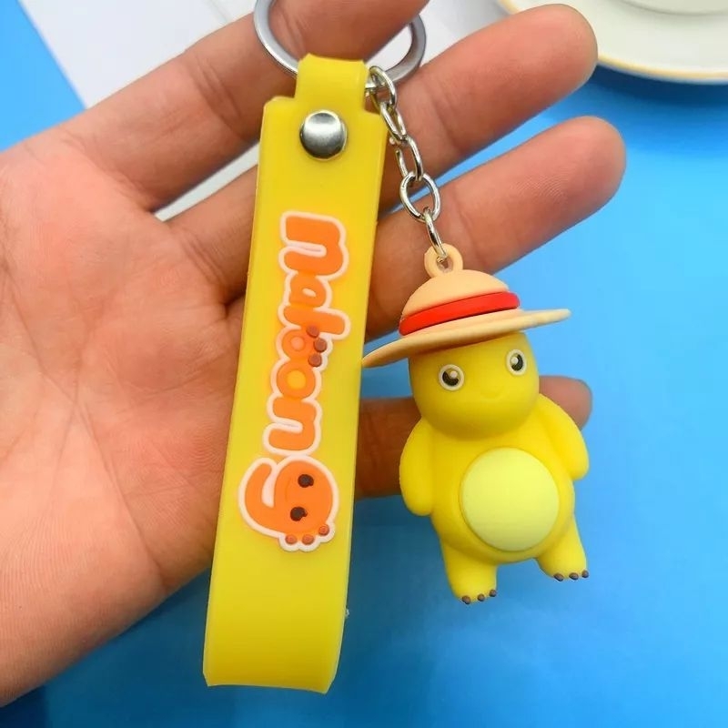 Jual Gantungan Kunci Keychain Naloong Dino Yellow Nailong Nailoong ...