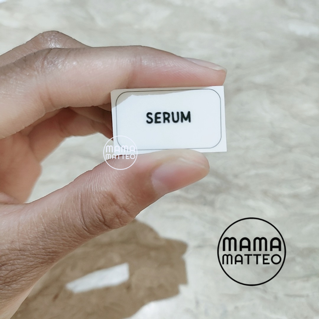 Jual STICKER BENING Untuk Botol Pouch Travel Refill Kosong Isi Ulang ...