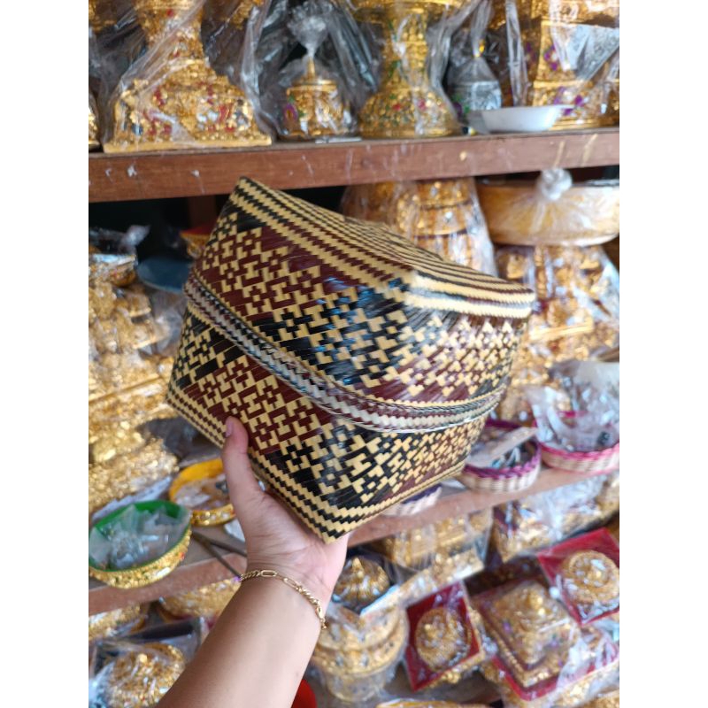 Jual sokasi bambu keben bambu 20cm kulit premium ulatan | Shopee Indonesia