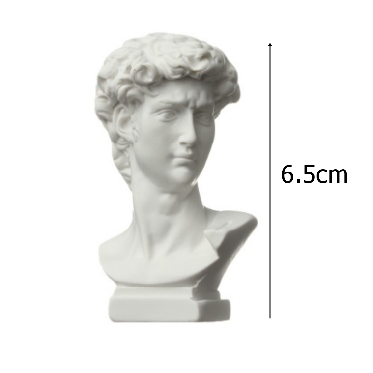 Jual ARMYDAFORTE Ornamen Patung Gypsum Portrait Yunani Mythology, Mini ...