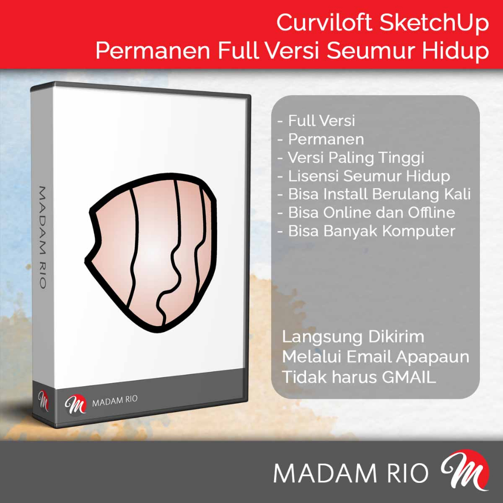 Jual Fredo6 Curviloft atau Fredo Curviloft SketchUp Lisensi Permanen ...