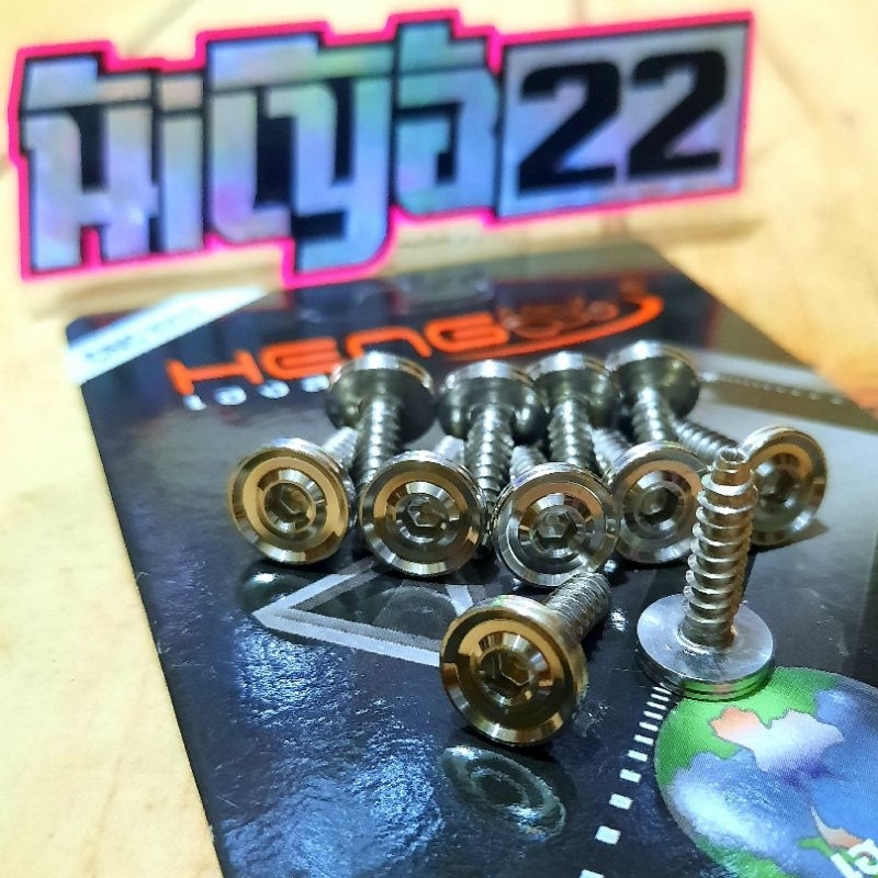 Jual baut scrup BODY HONDA model CNC P1 stainless matte original Heng ...