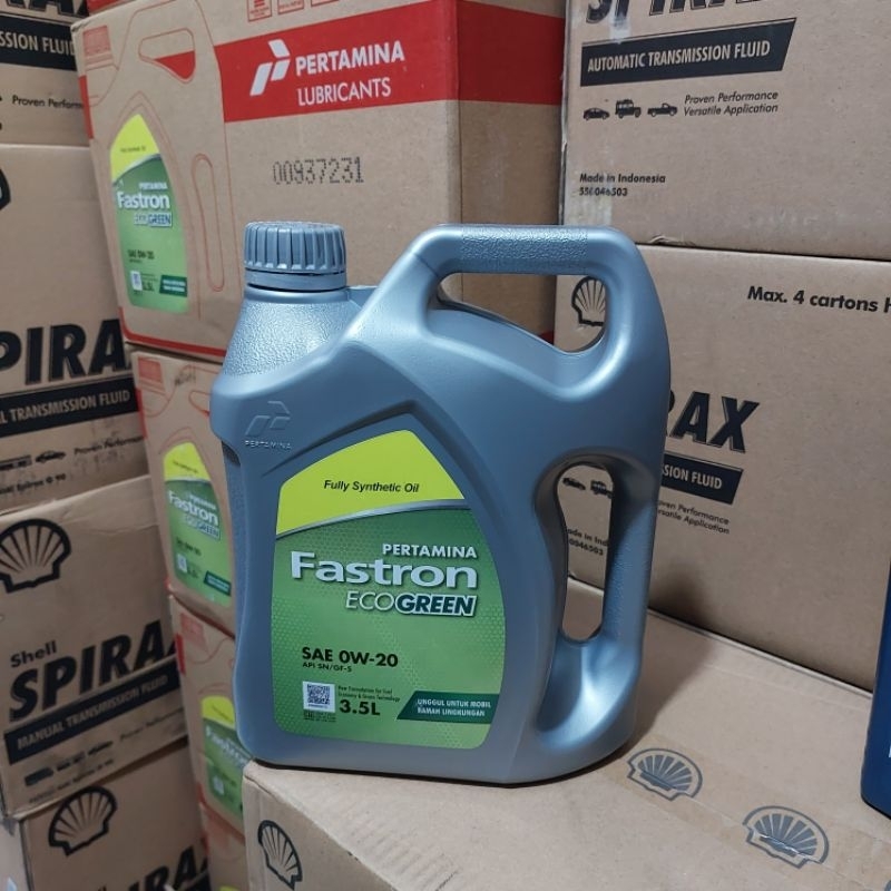 Jual Oli Fastron Eco Green 0w-20 Galon 3,5 Liter | Shopee Indonesia