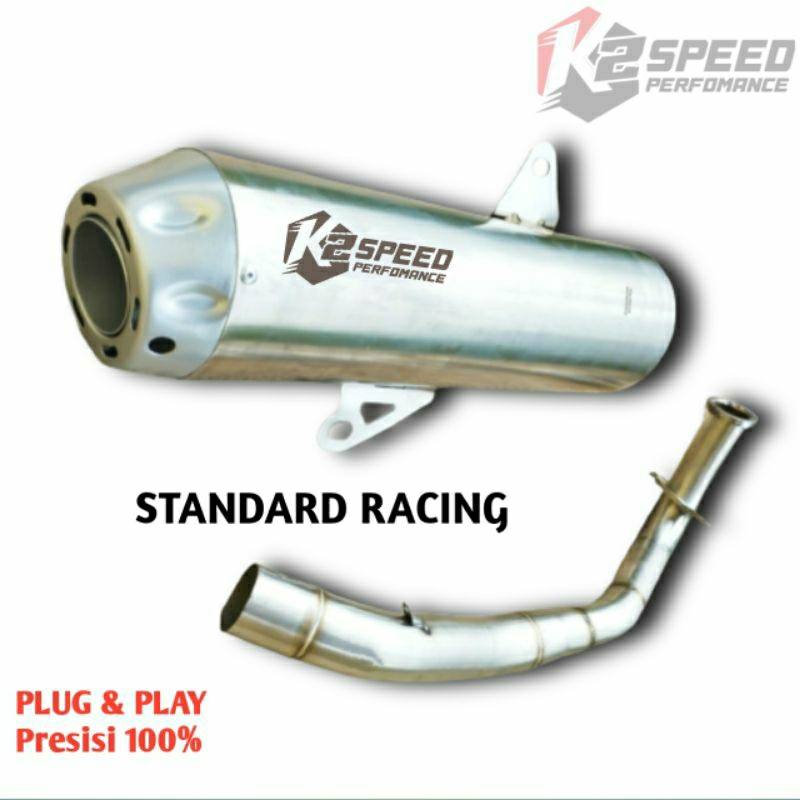 Jual Knalpot standar racing matic vario nmx aerox pcx dll | Shopee ...