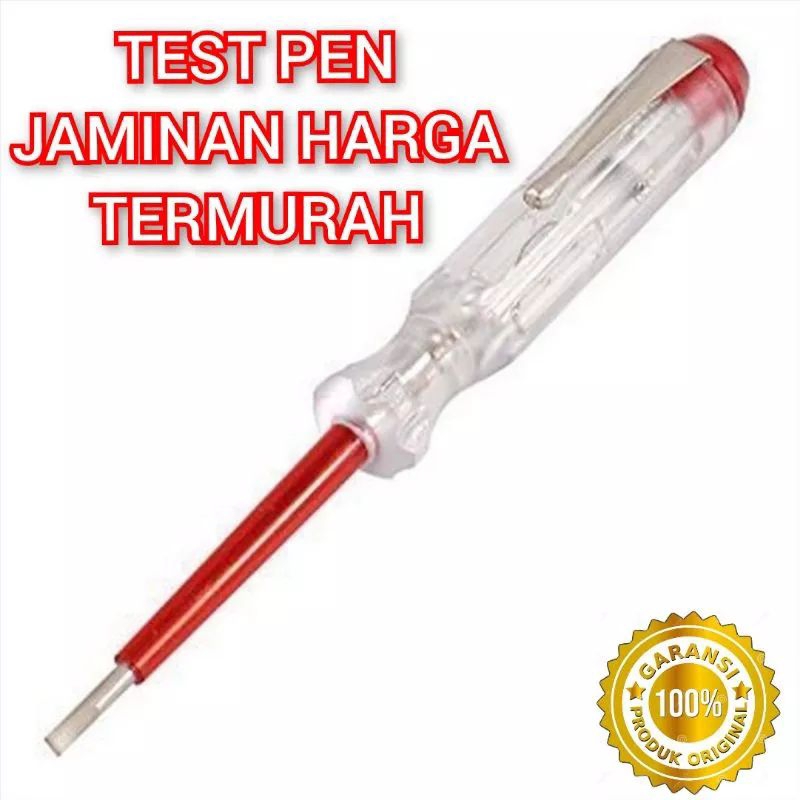 Jual OBENG TES PEN LISTRIK / TESPEN / TESTPENT / TEsT PEN LISTRIK ...