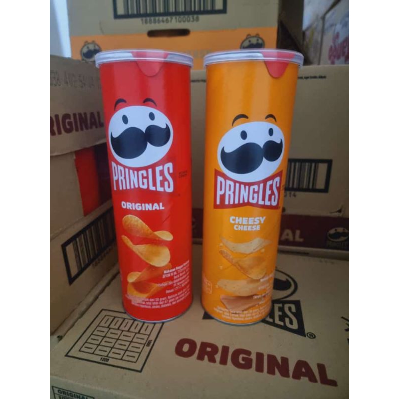 Jual pringles ori dan keju 107gr | Shopee Indonesia