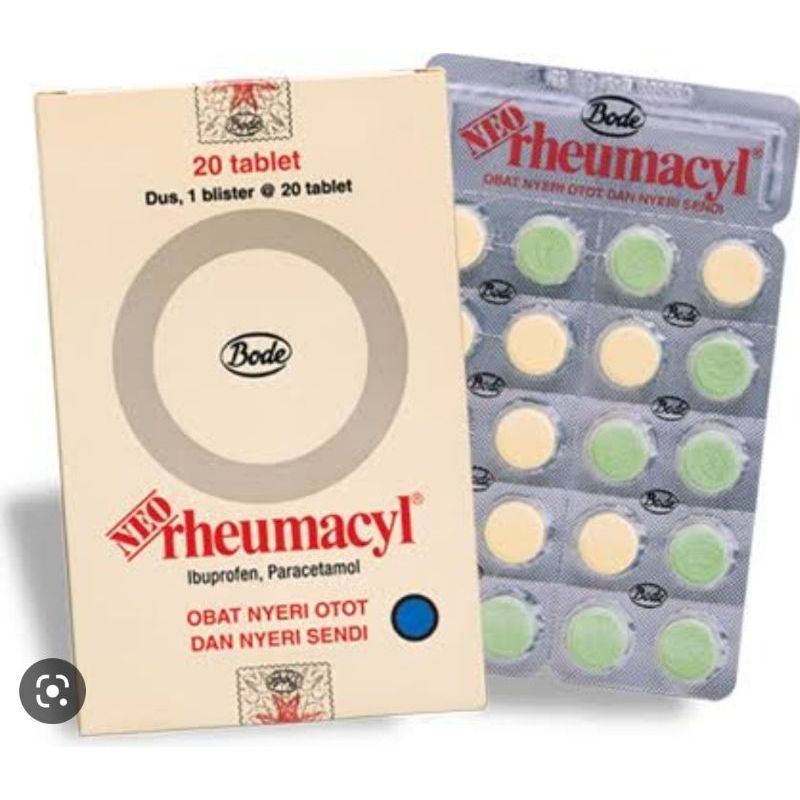 Jual NEO RHEUMACYL/ OBAT NYERI OTOT/ OBAT NYERI SENDI 1 LEMBAR ISI 20 ...