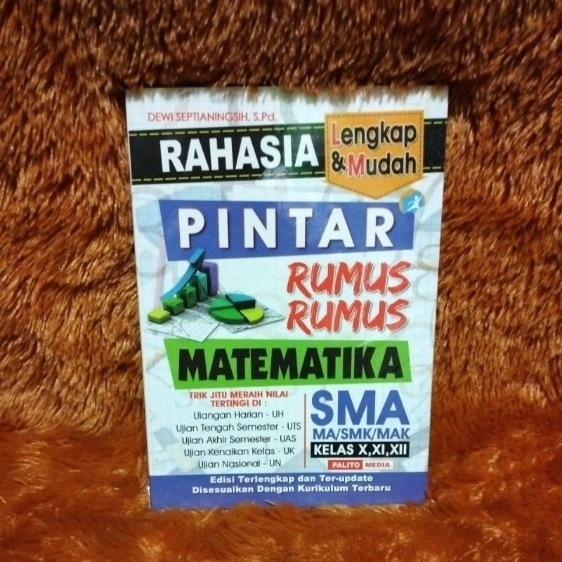 Jual buku pintar rumus rumus matematika sma/ma kelas 10,11,12 | Shopee ...