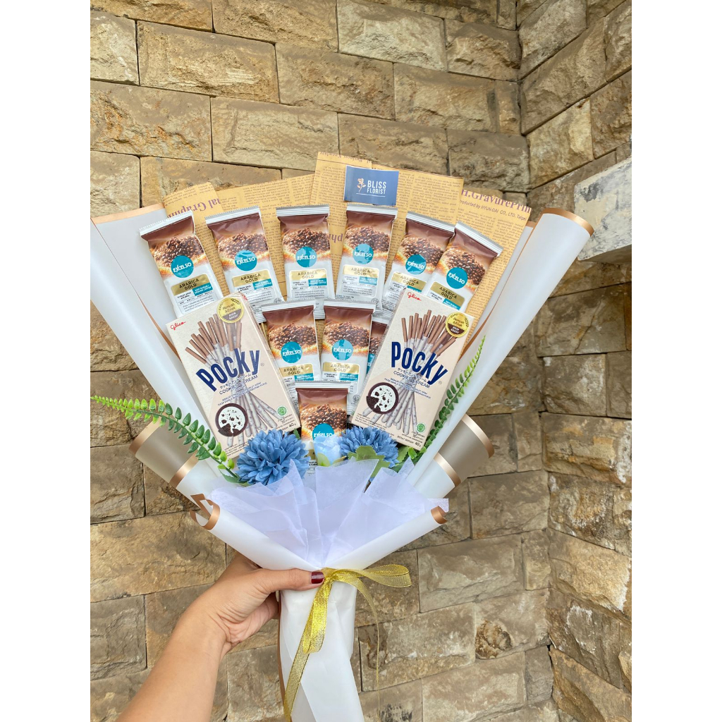 Jual Buket wisuda bucket bandung buket snack bouquet exelso bucket ...