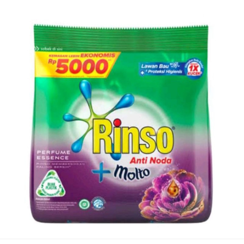 Jual Rinso Anti Noda Molto Perfume Essence Deterjen Bubuk 195 gr ...