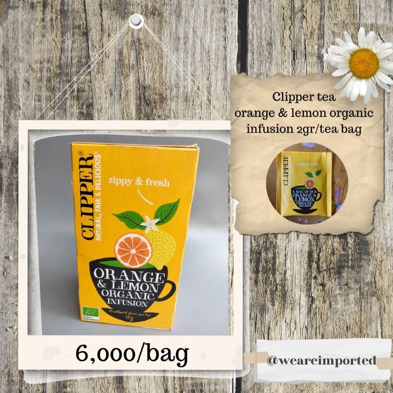 Jual Clipper tea organic teh import organik (1 tea bag) | Shopee Indonesia