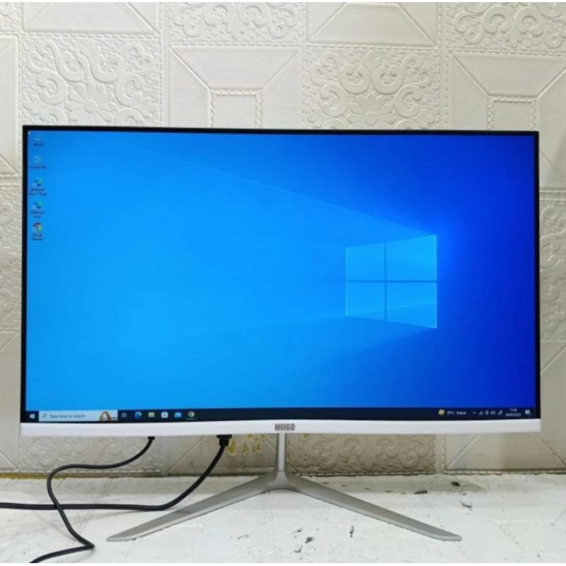 Jual MONITOR LED MIIGO 24 INCH WIDE IPS FREMLES PORT HDMI FULL HD ...