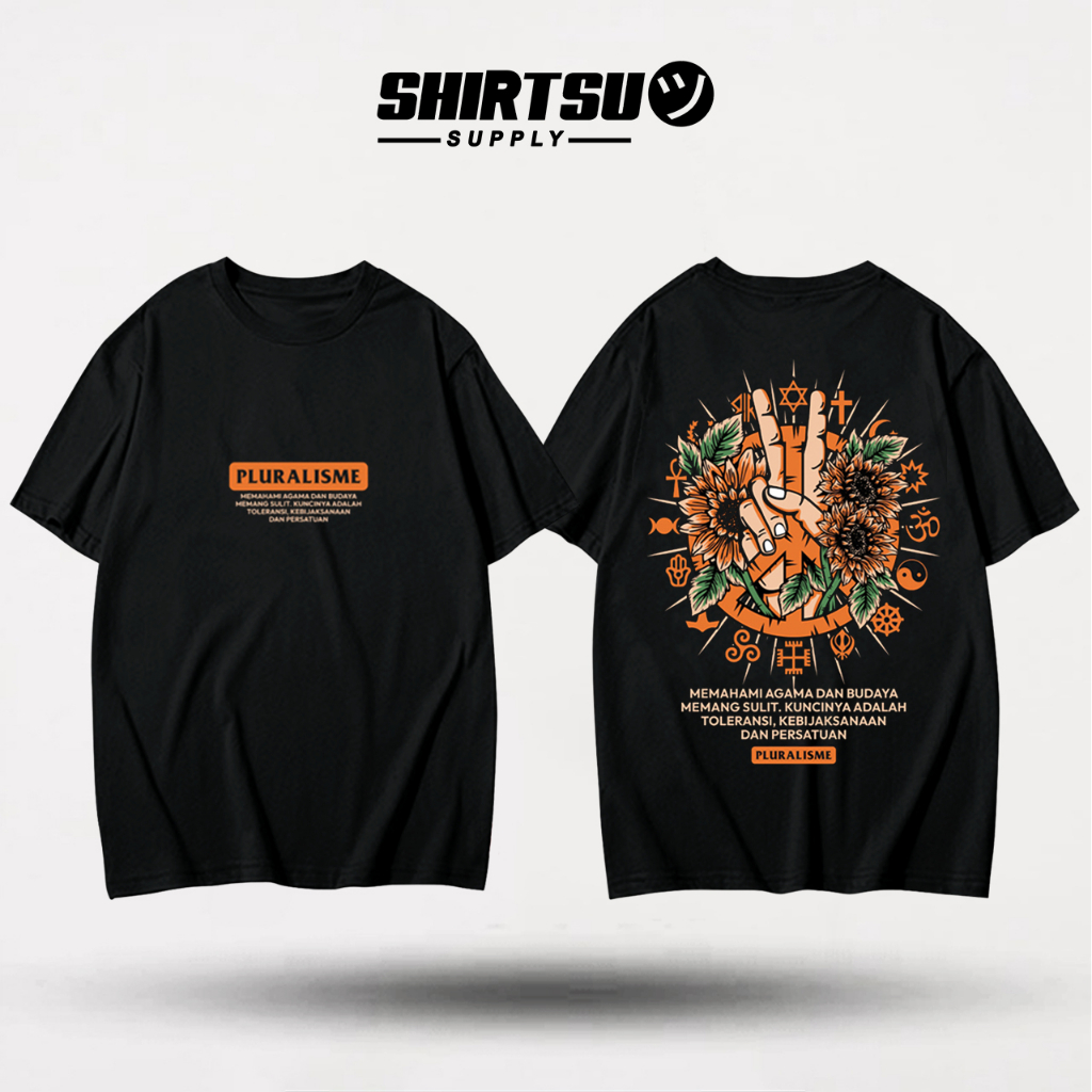 Jual Shirtsu Supply Baju Kaos Tshirt Pluralisme Satanic Satan Satanik ...