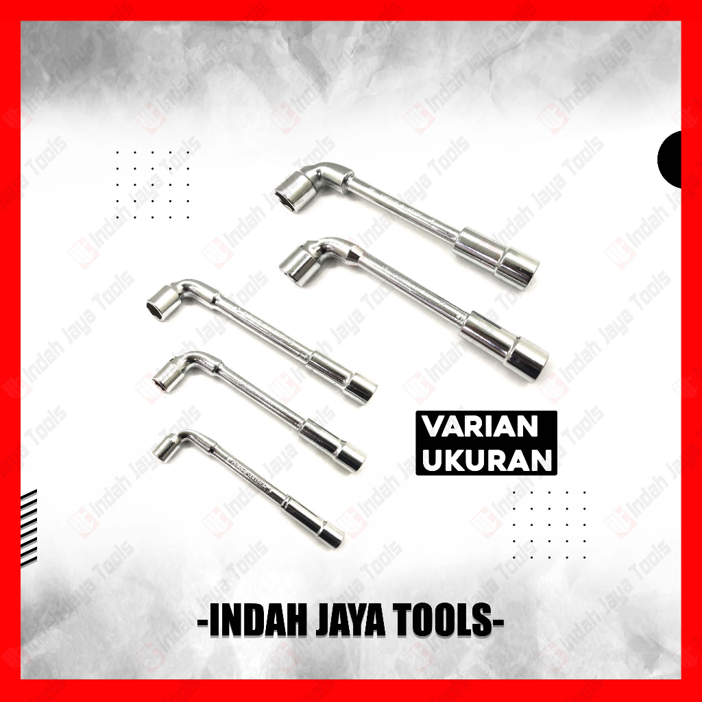 Jual MURAH Kunci Sok L Satuan 8 10 12 14 17 19 MM - Socket Shock L ...