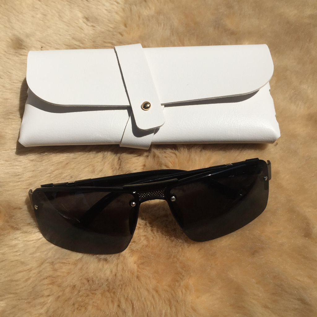 Jual Goggles Rectangular Kacamata Hitam Pria Jadul Sunglasses Jadoel ...