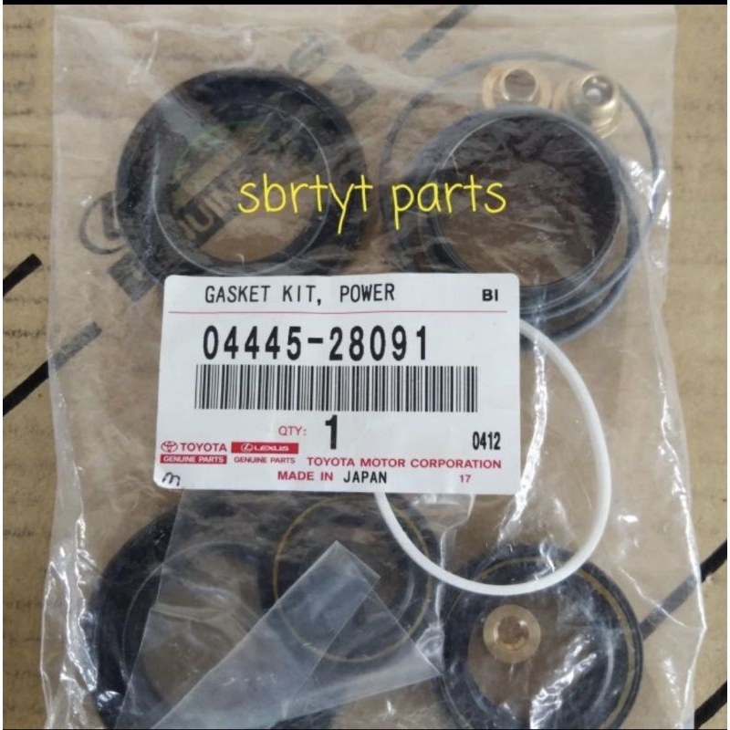 Jual seal kit power stering bawah alphard gen1 prado original | Shopee ...