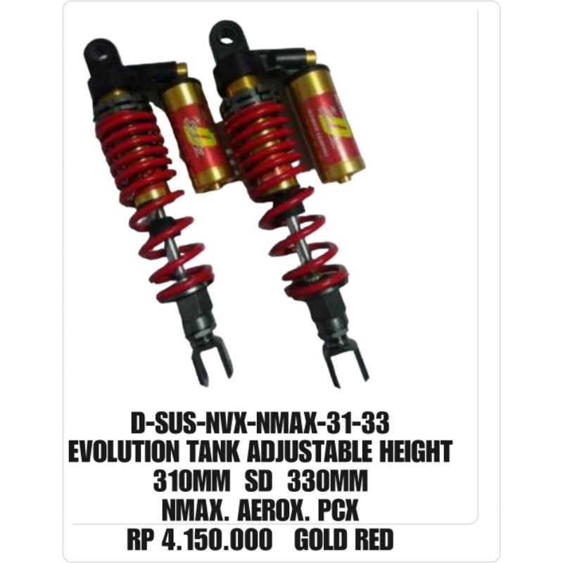 Jual SHOCKBREAKER SKOK DAYTONA DAMPING EVOLUTION TANK 310MM SD 330MM ...