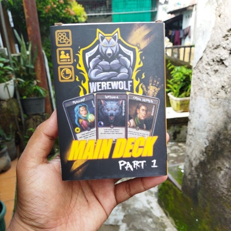 Jual werewolf card games board games mafia games seru | Shopee Indonesia