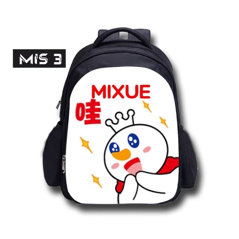 Jual TAS SEKOLAH ANAK KARAKTER MIXUE FREE CETAK NAMA & PHOTO + | Shopee ...