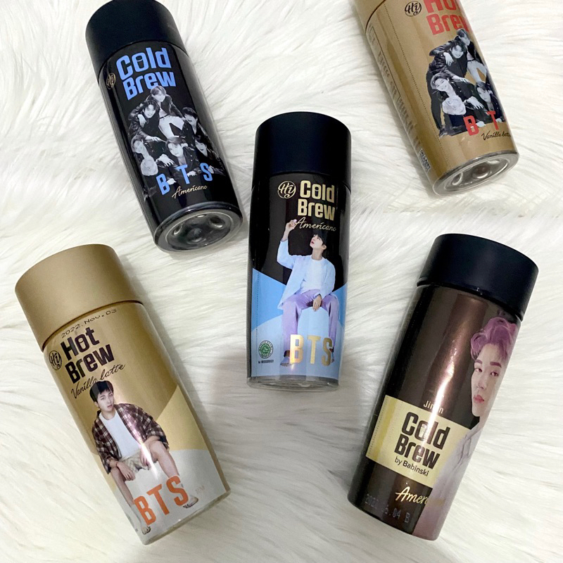 Jual BTS COFFEE COLD BREW HOT BREW (BOTOL SAJA) PALDO BABINSKI | Shopee ...