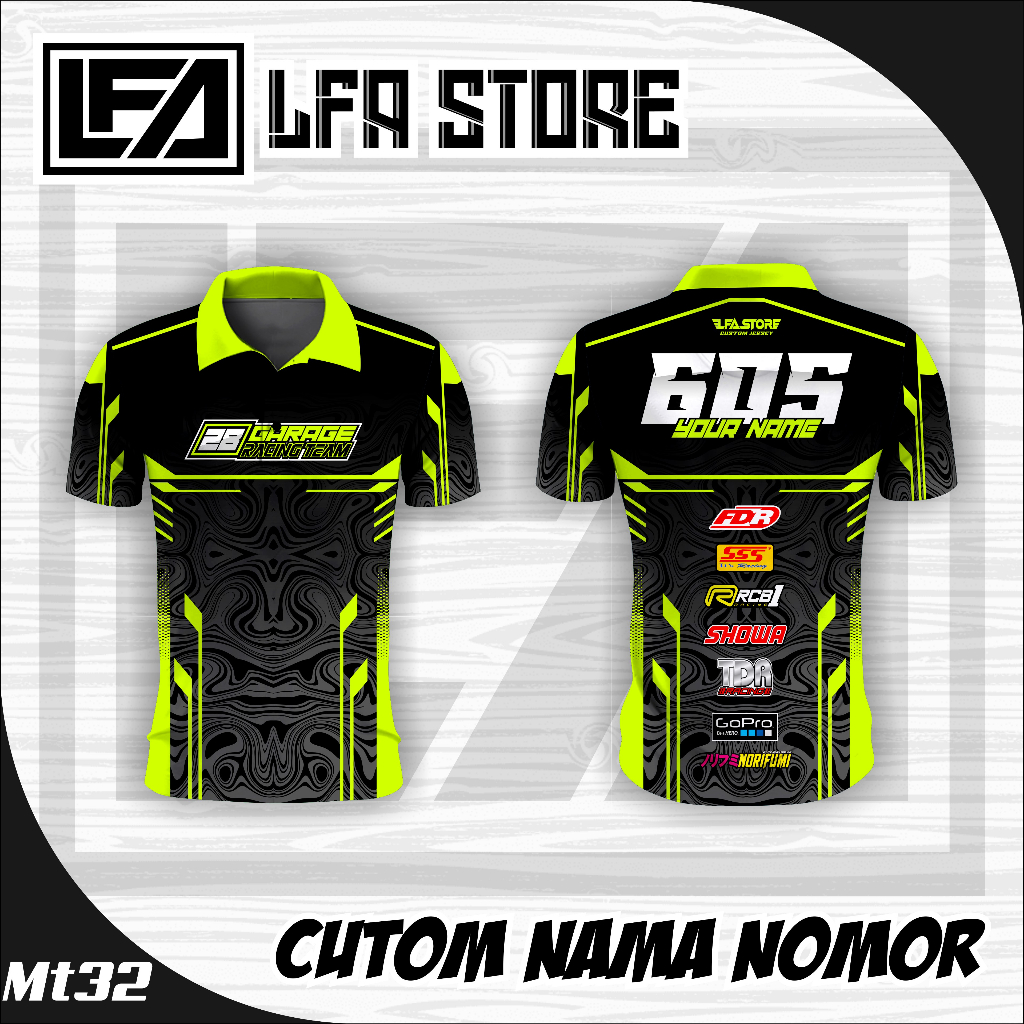 Jual JERSEY RACING TEAM GANTI NAMA NOMOR TERBARU JERSEY MOTOR BALAP ...