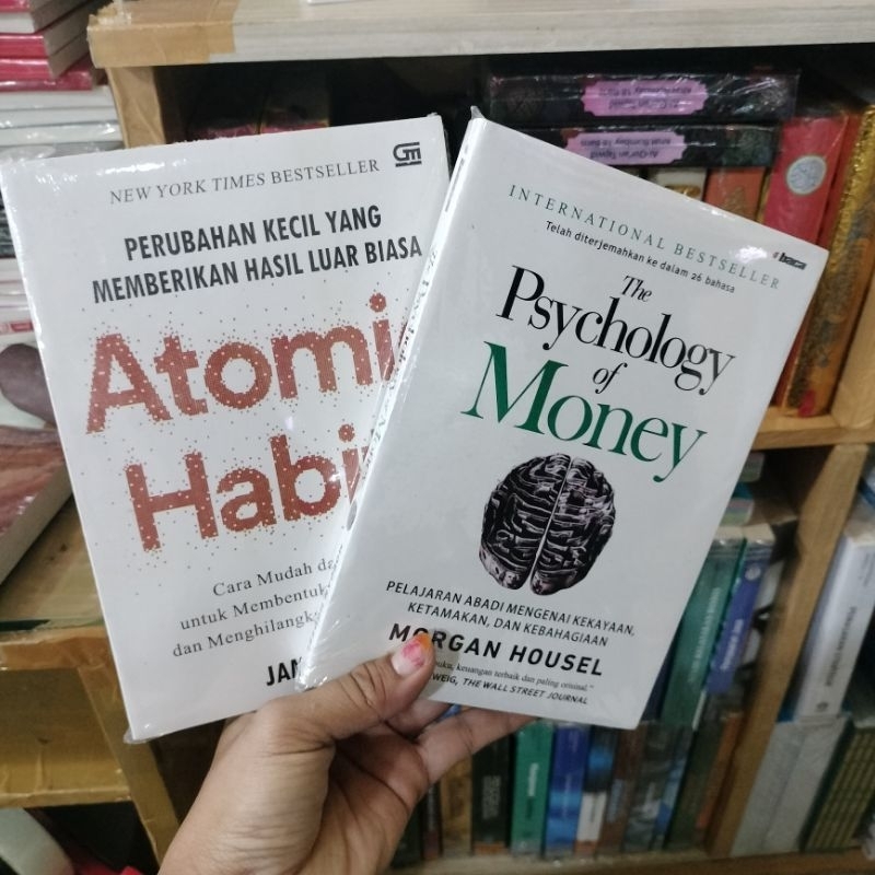 Jual Paket Atomic Habits Dan Psychology Of Money Shopee Indonesia