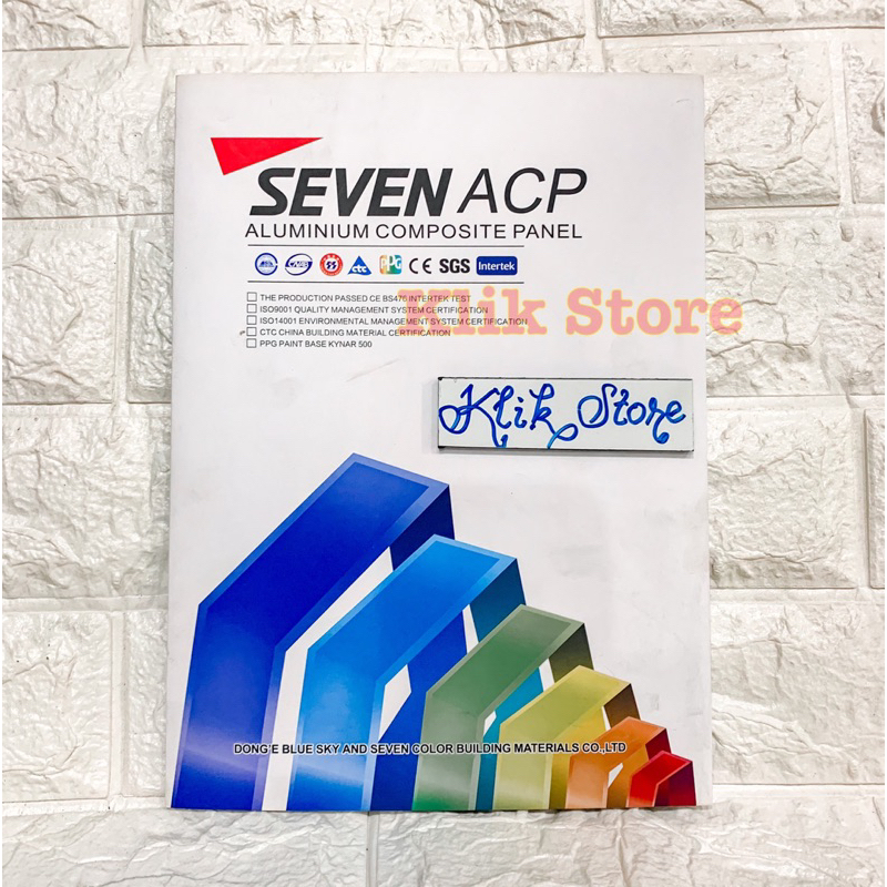 Jual Katalog Warna ACP SEVEN Komplit ORIGINAL | Shopee Indonesia