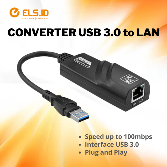 Jual Converter USB 3.0 to LAN | Shopee Indonesia