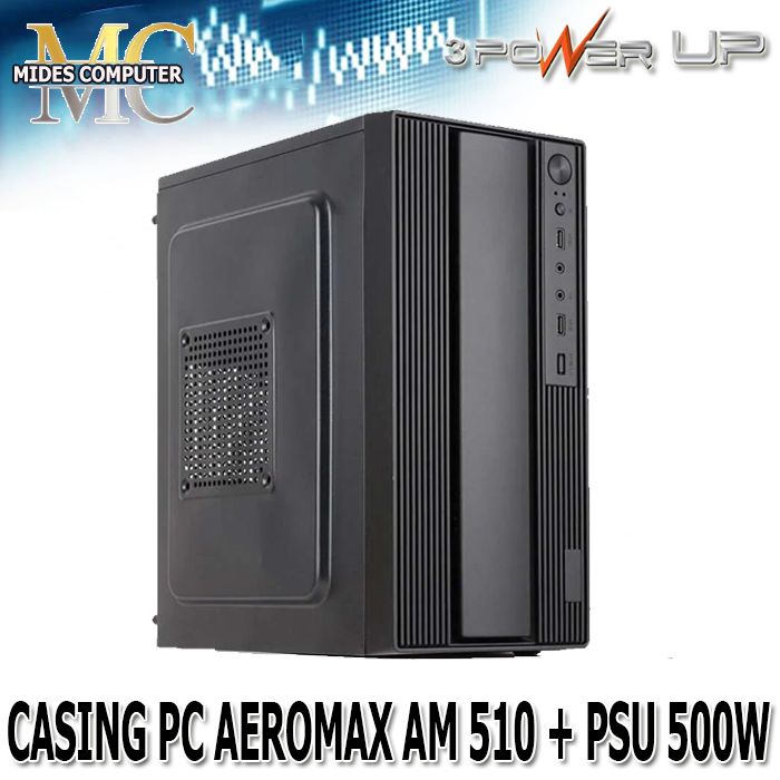 Jual SPC SKMC 4000 CASING CPU + PSU 450W | Shopee Indonesia