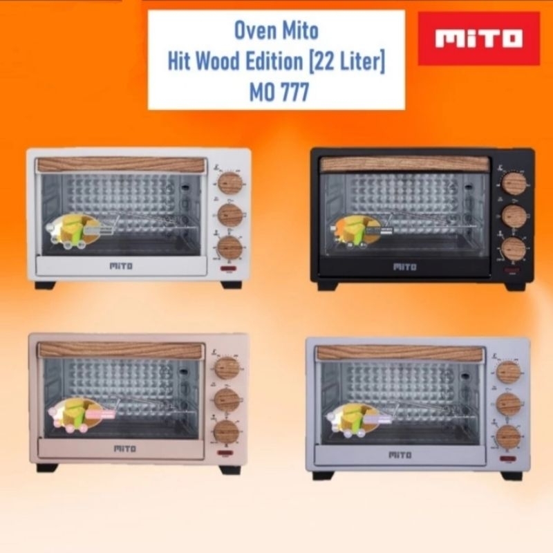 Jual Mito Oven Listrik 22 L MO-777 HIT Wood Series | Shopee Indonesia