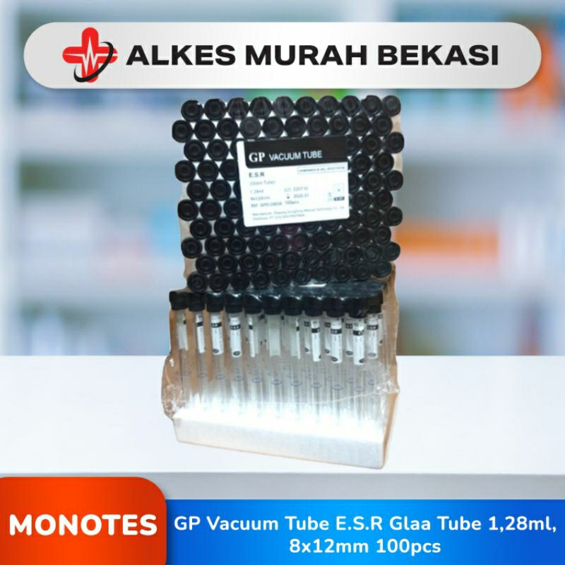 Jual Tabung E.S.R 1,28ml / tabung esr / gp tabung esr / vacum tube ...