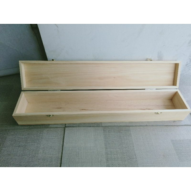 Jual box kayu ukuran dalam 60 x 9 x 8 cm souvenir | Shopee Indonesia