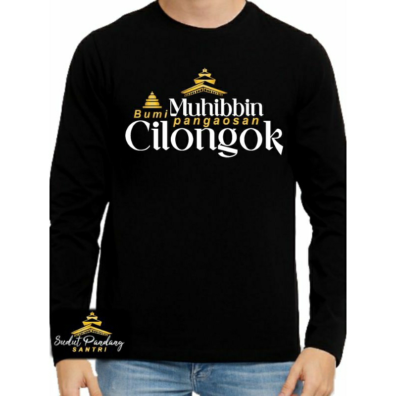 Jual Kaos Muhibbin Bumi Cilongok Ngaji Datang Ka Paeh || Kaos Santri Dakwah SPS Sudut pandang ...