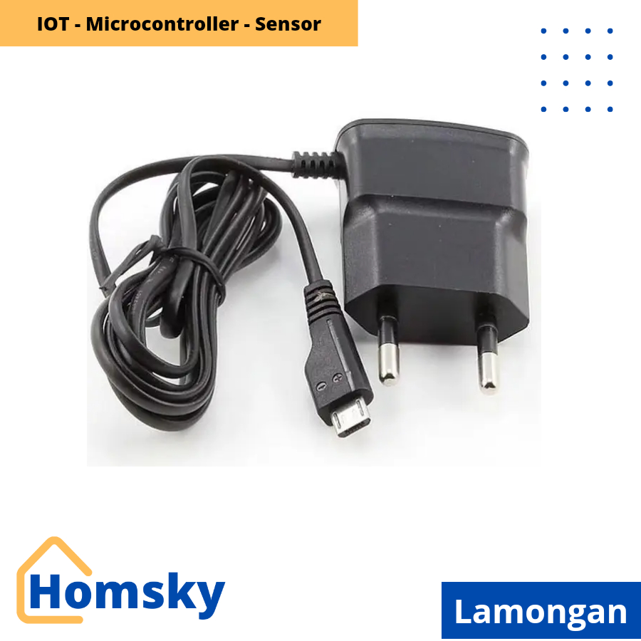 Jual Power Supply ESP8266 WEMOS D1 5V 1A Micro USB Power Adapter ...