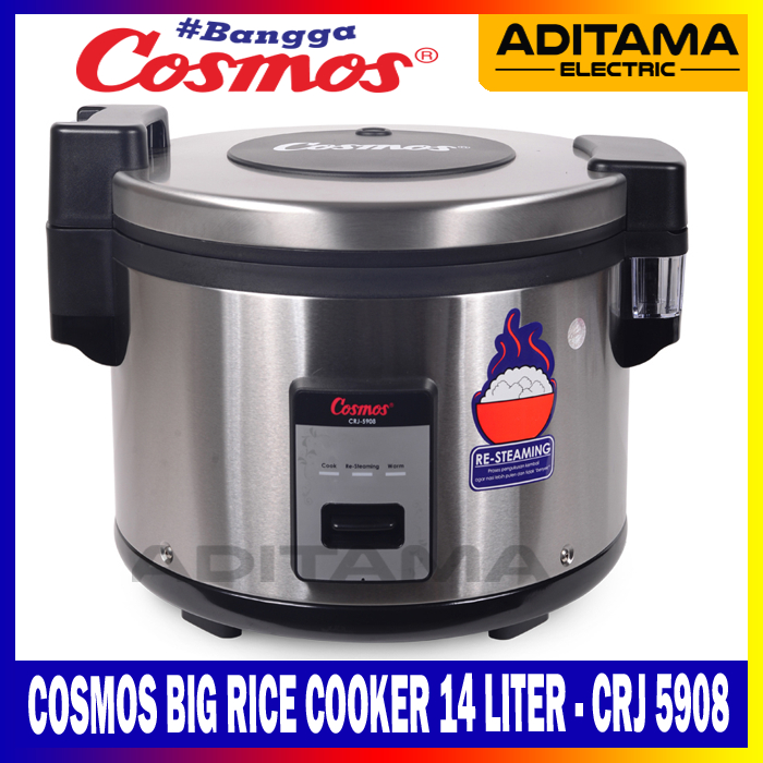 Jual COSMOS BIG RICE COOKER 14 LITER CRJ-5908/ MAGIC COM COSMOS 14L ...