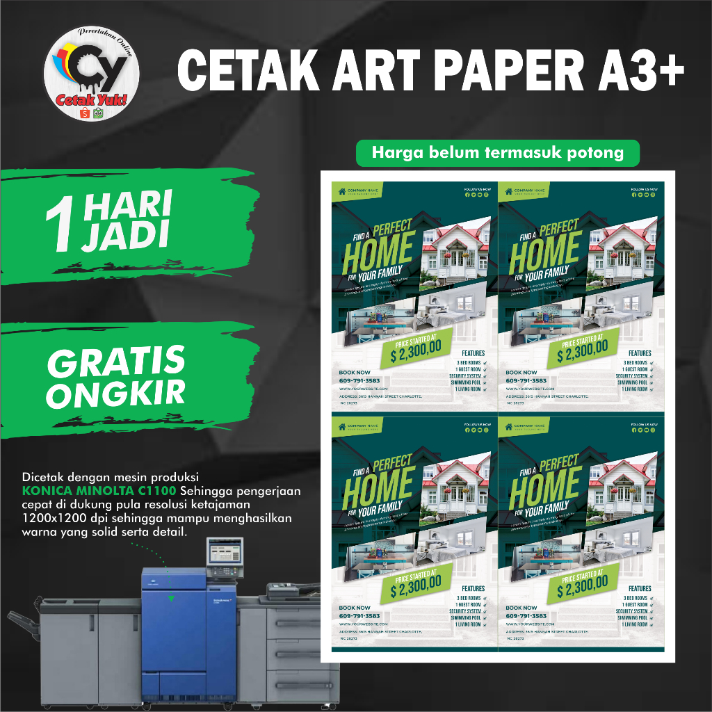 Jual Cetak art paper | Print art paper | Art Paper dan Matt Paper A3 ... Jual Cetak art paper | Print art paper | Art Paper dan Matt Paper A3 ...