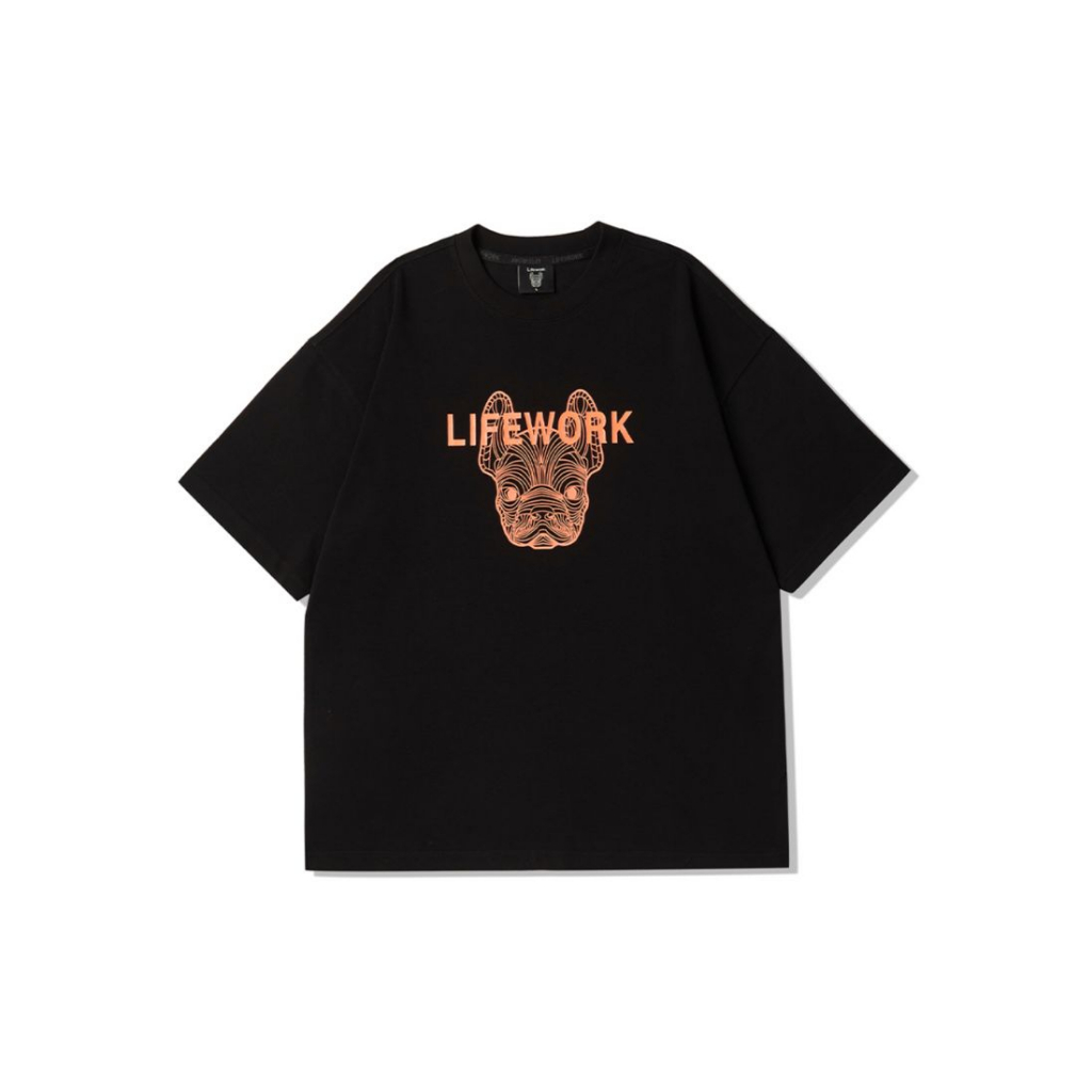 Jual LIFEWORK 8TURN Signature T-Shirt Black | Shopee Indonesia