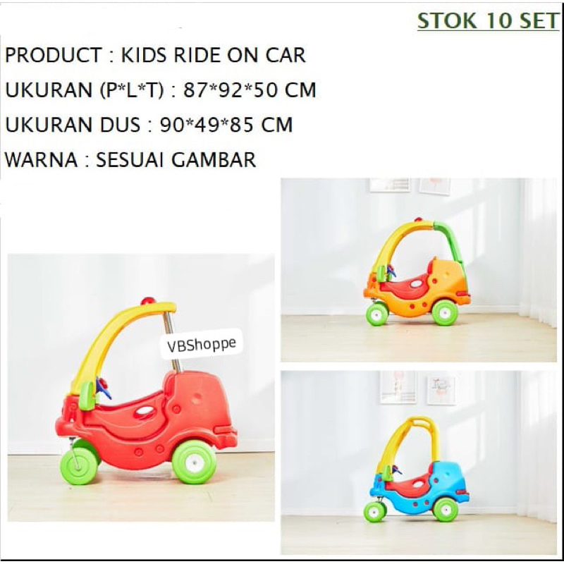 Jual PREMIUM MOBIL MOBILAN BUGGIE CAR TROLLEY SUPERMARKET KIDS BUGGY ...