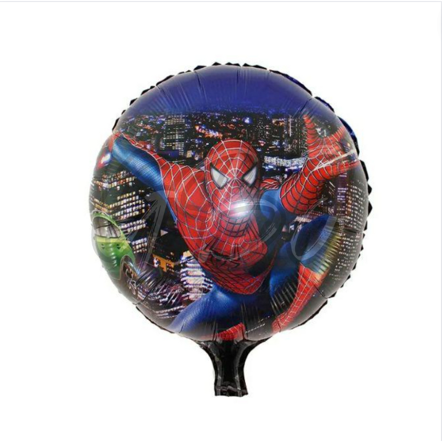 Jual Balon Foil BULAT Superhero (Avengers, Marvel, Spiderman, Captain ...