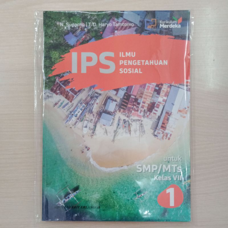 Jual IPS Ilmu Pengetahuan Sosial Kelas VII 7 SMP / MTS Kurikulum Merdeka Erlangga | Shopee Indonesia