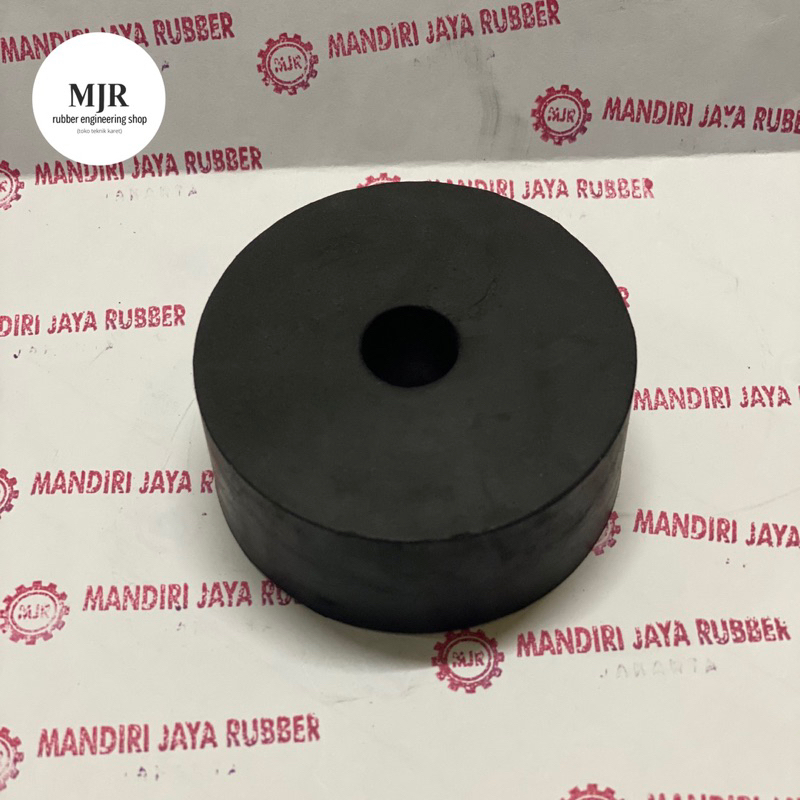 Jual Rubber mounting/karet mounting 70x30mm lubang 16mm | Shopee Indonesia