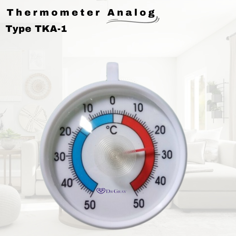 Jual Termometer analog kulkas freezer DR.GRAY thermometer ruangan ...